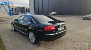 Melns Audi A8 2004 Rīga, ar dzinēja tilpumu 3.00 L un nobraukumu 338 tūkst. km par 4250 €, foto 5 vietnē AUTOMOTO.COM.LV