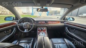 Melns Audi A8 2004 Rīga, ar dzinēja tilpumu 3.00 L un nobraukumu 338 tūkst. km par 4250 €, foto 6 vietnē AUTOMOTO.COM.LV