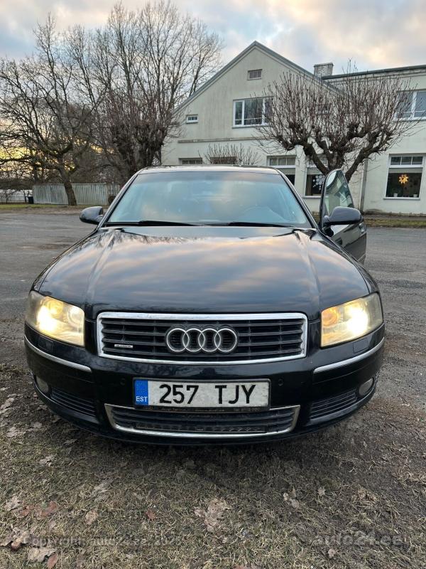 Melns Audi A8 2004 Viljandi, ar dzinēja tilpumu 3.00 L un nobraukumu 530 tūkst. km par 4200 €, foto 2 vietnē AUTOMOTO.COM.LV