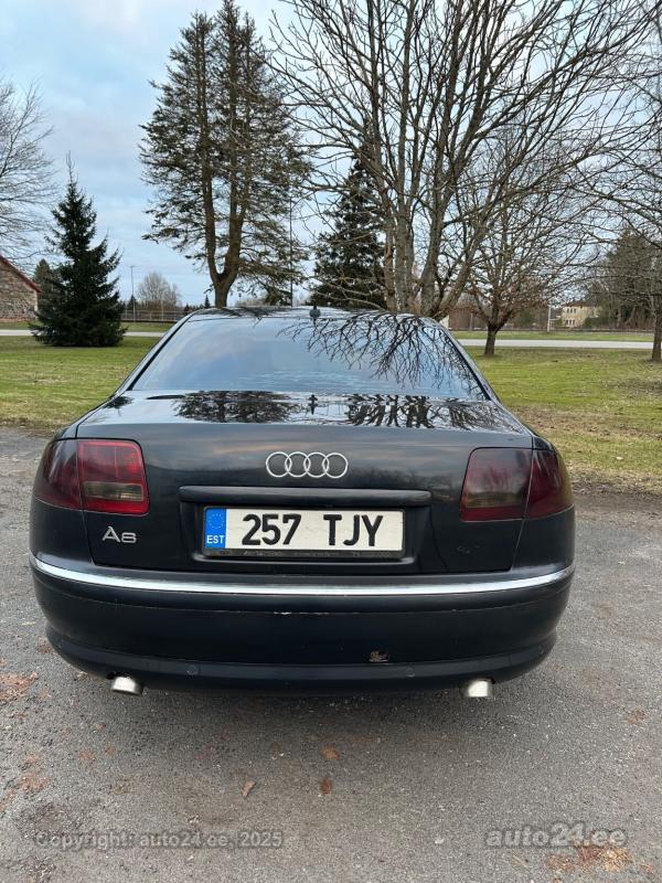 Melns Audi A8 2004 Viljandi, ar dzinēja tilpumu 3.00 L un nobraukumu 530 tūkst. km par 4200 €, foto 5 vietnē AUTOMOTO.COM.LV