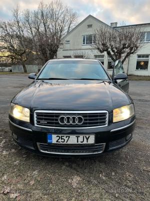 Black Audi A8 2004 in Viljandi, with an engine capacity of 3.00 L and mileage of 530 thousand km for 4200 €, photo 2 on AUTOMOTO.COM.LV