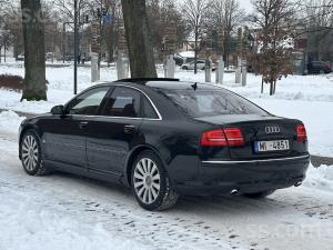 Black Audi A8 2004 in Jelgava, with an engine capacity of 4.00 L and mileage of 320 thousand km for 5950 €, photo 6 on AUTOMOTO.COM.LV
