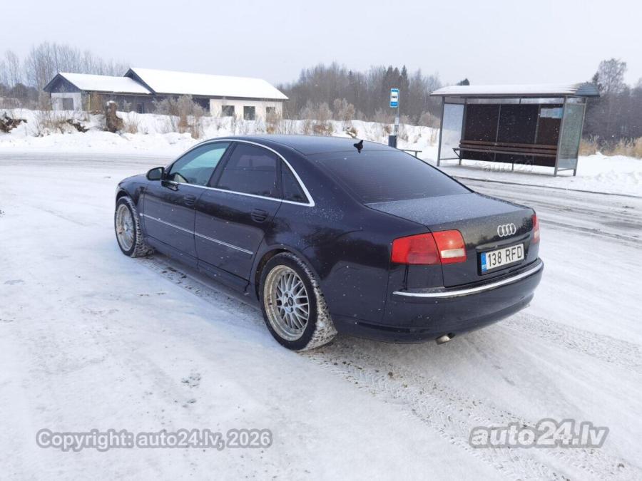 Melns Audi A8 2004 Veru, ar dzinēja tilpumu 3.00 L un nobraukumu 435 tūkst. km par 2999 €, foto 2 vietnē AUTOMOTO.COM.LV