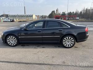 Melns Audi A8 2004 Valmiera, ar dzinēja tilpumu 4.00 L un nobraukumu 323 tūkst. km par 5200 €, foto 7 vietnē AUTOMOTO.COM.LV