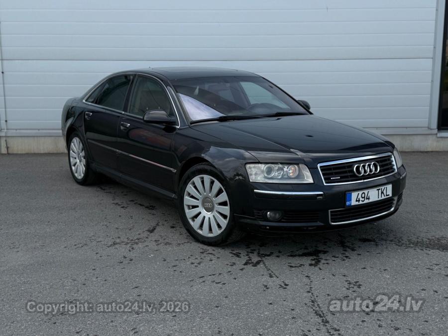 Black Audi A8 2004 in Tartu, with an engine capacity of 3.90 L and mileage of 430 thousand km for 3000 €, photo 4 on AUTOMOTO.COM.LV
