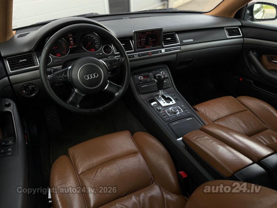 Black Audi A8 2004 in Tartu, with an engine capacity of 3.90 L and mileage of 430 thousand km for 3000 €, photo 8 on AUTOMOTO.COM.LV