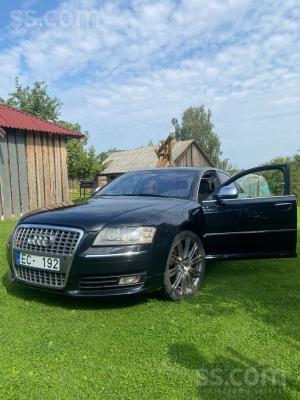 Melns Audi A8 2004 Bauska, ar dzinēja tilpumu 3.00 L un nobraukumu 371 tūkst. km par 6500 €, foto 3 vietnē AUTOMOTO.COM.LV