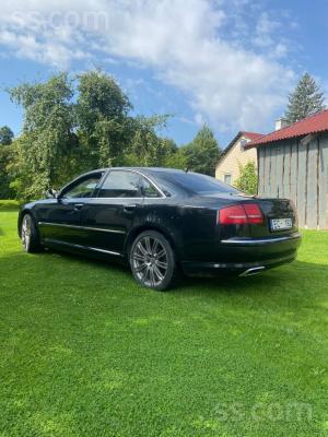Melns Audi A8 2004 Bauska, ar dzinēja tilpumu 3.00 L un nobraukumu 371 tūkst. km par 6500 €, foto 4 vietnē AUTOMOTO.COM.LV