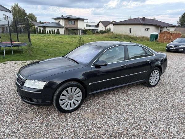 Audi A8 2004 Viļņa vietnē Melns Audi A8 2004 Viļņa, ar dzinēja tilpumu 3.94 L un nobraukumu 442 tūkst. km par 2850 €, foto 11 vietnē AUTOMOTO.COM.LV