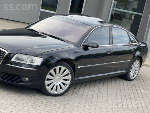 Melns Audi A8 2005 Jūrmala, ar dzinēja tilpumu 4.20 L un nobraukumu 0 tūkst. km par 6650 €, foto 8 vietnē AUTOMOTO.COM.LV