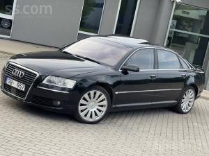 Melns Audi A8 2005 Jūrmala, ar dzinēja tilpumu 4.20 L un nobraukumu 0 tūkst. km par 6650 €, foto 10 vietnē AUTOMOTO.COM.LV