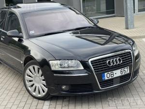 Melns Audi A8 2005 Jūrmala, ar dzinēja tilpumu 4.20 L un nobraukumu 0 tūkst. km par 6650 €, foto 12 vietnē AUTOMOTO.COM.LV