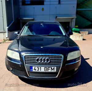 Melns Audi A8 2005 Tallina, ar dzinēja tilpumu 3.70 L un nobraukumu 0 tūkst. km par 5200 €, foto  vietnē AUTOMOTO.COM.LV