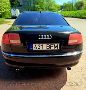 Black Audi A8 2005 in Tallinn, with an engine capacity of 3.70 L and mileage of 0 thousand km for 5200 €, photo 3 on AUTOMOTO.COM.LV
