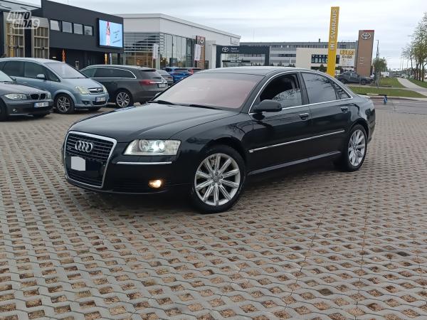 Melns Audi A8 2005 Šauļi, ar dzinēja tilpumu 3.20 L un nobraukumu 290 tūkst. km par 3500 €, foto 1 vietnē AUTOMOTO.COM.LV