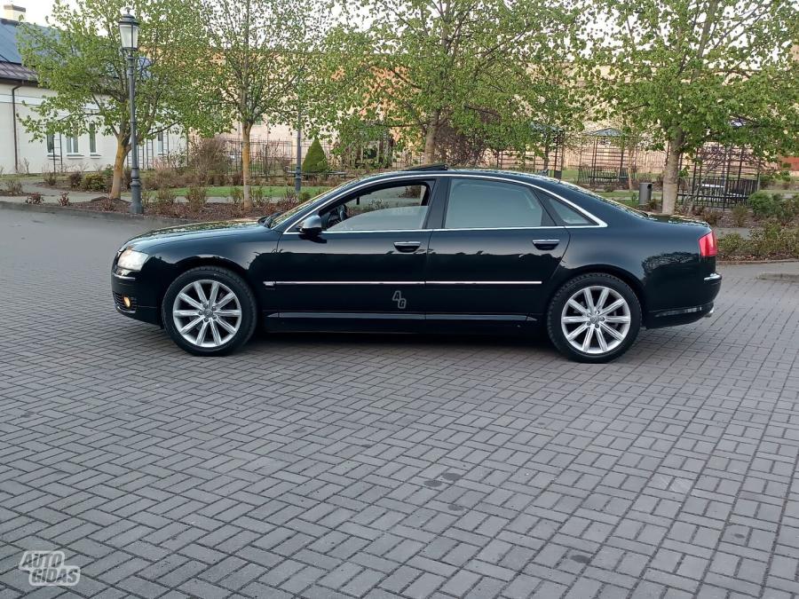 Melns Audi A8 2005 Šauļi, ar dzinēja tilpumu 3.10 L un nobraukumu 290 tūkst. km par 3350 €, foto 7 vietnē AUTOMOTO.COM.LV