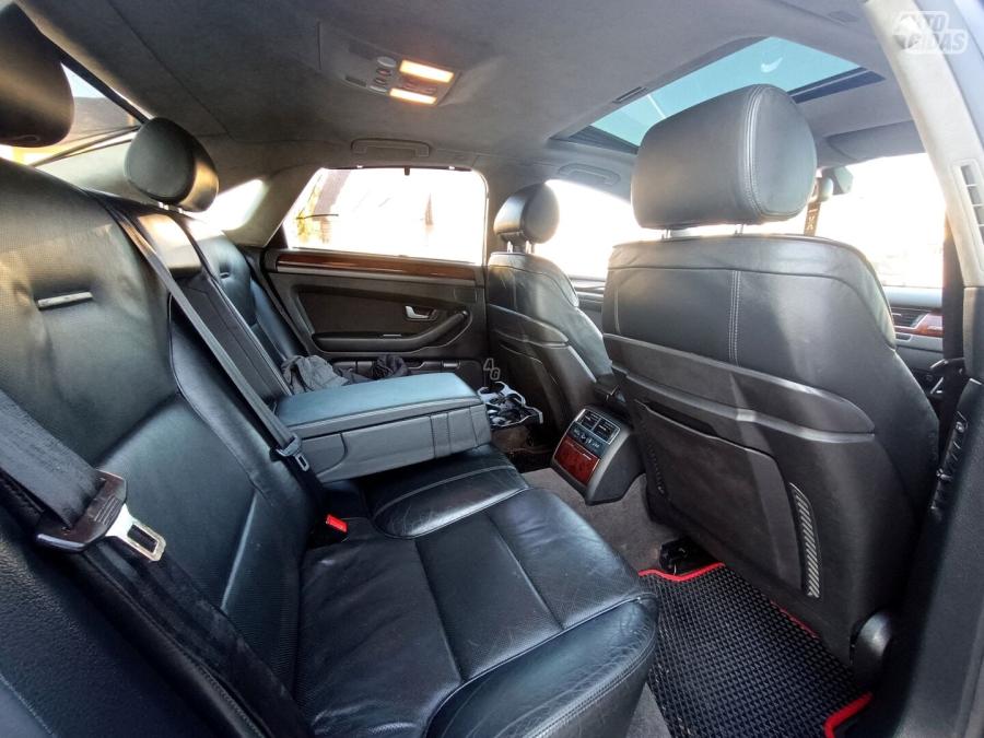 Melns Audi A8 2005 Šauļi, ar dzinēja tilpumu 3.10 L un nobraukumu 290 tūkst. km par 3350 €, foto 13 vietnē AUTOMOTO.COM.LV