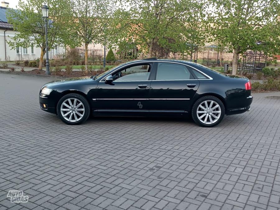 Melns Audi A8 2005 Šauļi, ar dzinēja tilpumu 3.20 L un nobraukumu 290 tūkst. km par 3300 €, foto 3 vietnē AUTOMOTO.COM.LV