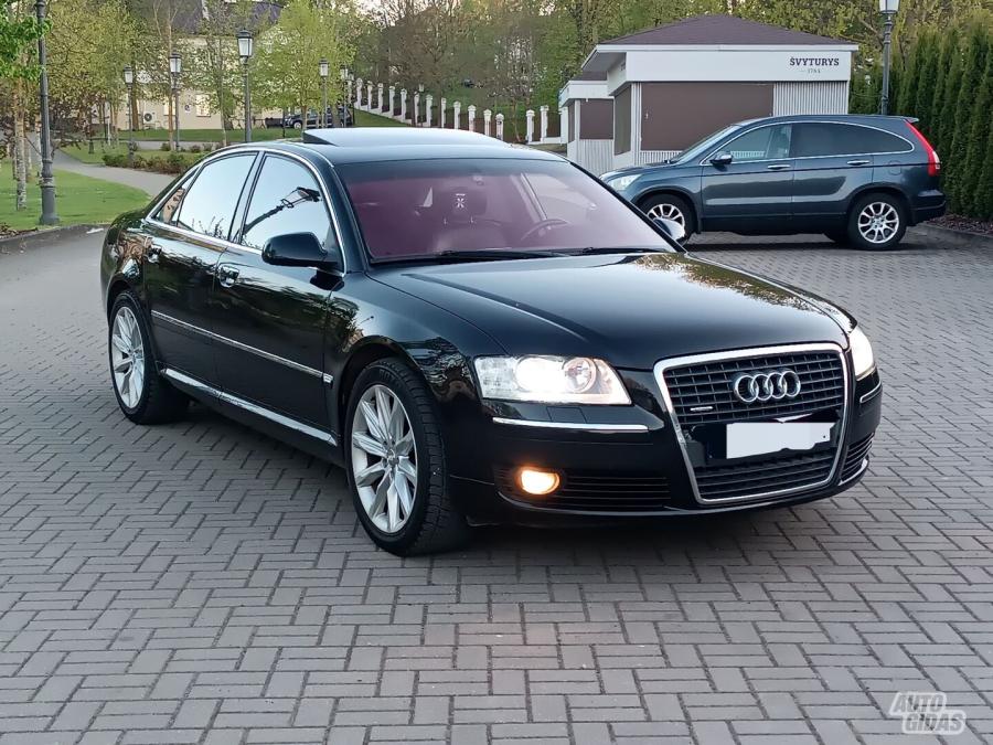 Melns Audi A8 2005 Šauļi, ar dzinēja tilpumu 3.20 L un nobraukumu 290 tūkst. km par 3300 €, foto 8 vietnē AUTOMOTO.COM.LV