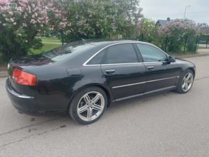 Black Audi A8 2005 in Ukmerge, with an engine capacity of 3.00 L and mileage of 285 thousand km for 4000 €, photo 5 on AUTOMOTO.COM.LV