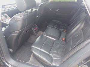 Black Audi A8 2005 in Ukmerge, with an engine capacity of 3.00 L and mileage of 285 thousand km for 4000 €, photo 10 on AUTOMOTO.COM.LV