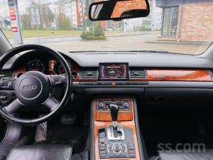 Melns Audi A8 2005 Jēkabpils, ar dzinēja tilpumu 3.00 L un nobraukumu 421 tūkst. km par 3500 €, foto 7 vietnē AUTOMOTO.COM.LV