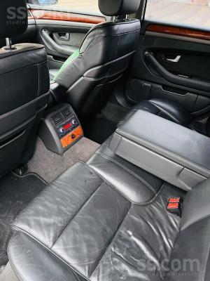 Melns Audi A8 2005 Jēkabpils, ar dzinēja tilpumu 3.00 L un nobraukumu 421 tūkst. km par 3500 €, foto 8 vietnē AUTOMOTO.COM.LV