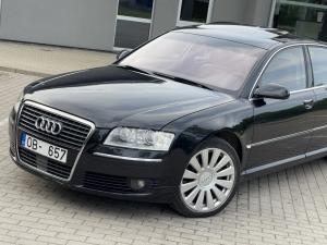 Black Audi A8 2005 in Riga, with an engine capacity of 4.20 L and mileage of 285 thousand km for 6650 €, photo 28 on AUTOMOTO.COM.LV