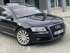 Black Audi A8 2005 in Riga, with an engine capacity of 4.20 L and mileage of 285 thousand km for 6650 €, photo 33 on AUTOMOTO.COM.LV