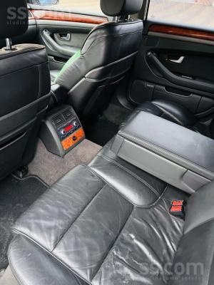 Black Audi A8 2005 in Preili, with an engine capacity of 3.00 L and mileage of 414 thousand km for 3500 €, photo 9 on AUTOMOTO.COM.LV