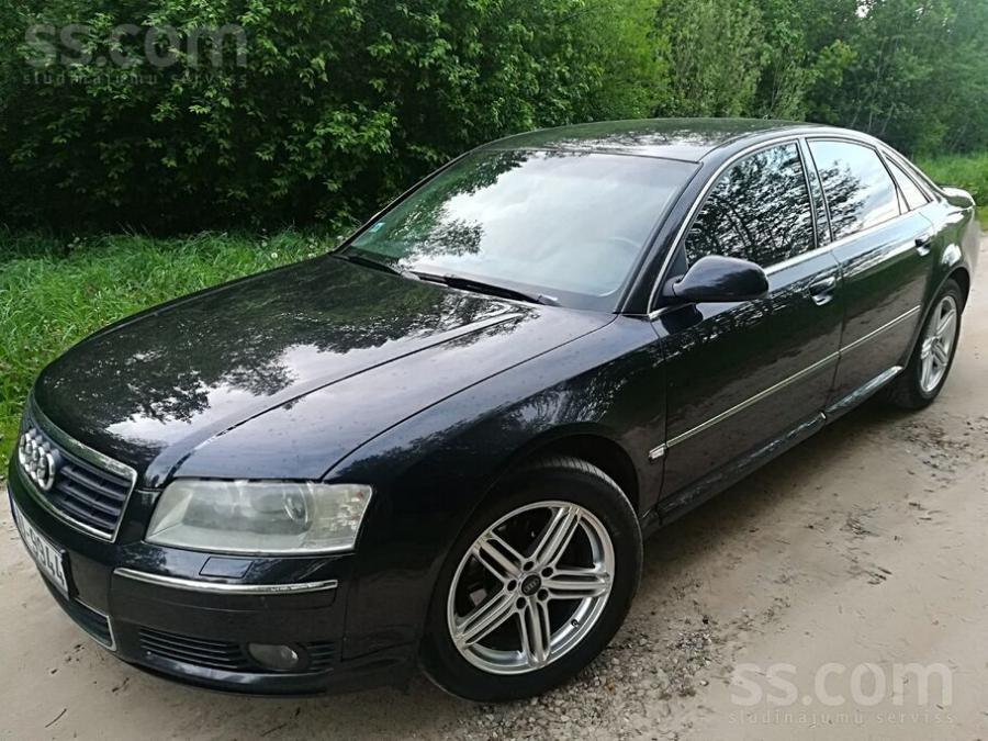 Melns Audi A8 2005 Ludza, ar dzinēja tilpumu 3.00 L un nobraukumu 270 tūkst. km par 3800 €, foto 1 vietnē AUTOMOTO.COM.LV