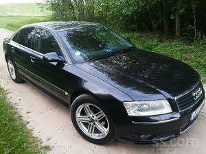 Melns Audi A8 2005 Ludza, ar dzinēja tilpumu 3.00 L un nobraukumu 270 tūkst. km par 3800 €, foto 3 vietnē AUTOMOTO.COM.LV