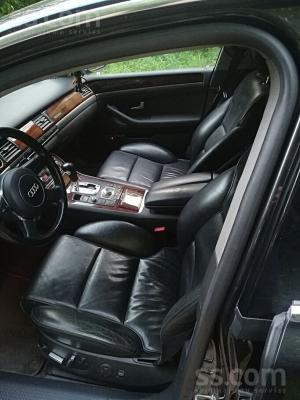 Melns Audi A8 2005 Ludza, ar dzinēja tilpumu 3.00 L un nobraukumu 270 tūkst. km par 3800 €, foto 6 vietnē AUTOMOTO.COM.LV