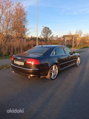 Black Audi A8 2005 in Johvi, with an engine capacity of 3.00 L and mileage of 360 thousand km for 2900 €, photo 5 on AUTOMOTO.COM.LV