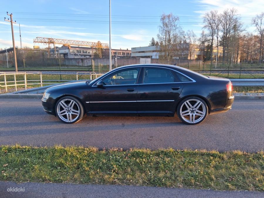 Black Audi A8 2005 in Johvi, with an engine capacity of 3.00 L and mileage of 360 thousand km for 2900 €, photo 12 on AUTOMOTO.COM.LV