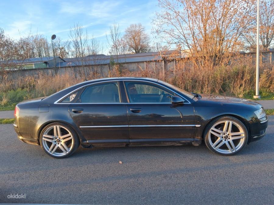 Black Audi A8 2005 in Johvi, with an engine capacity of 3.00 L and mileage of 360 thousand km for 2900 €, photo 13 on AUTOMOTO.COM.LV
