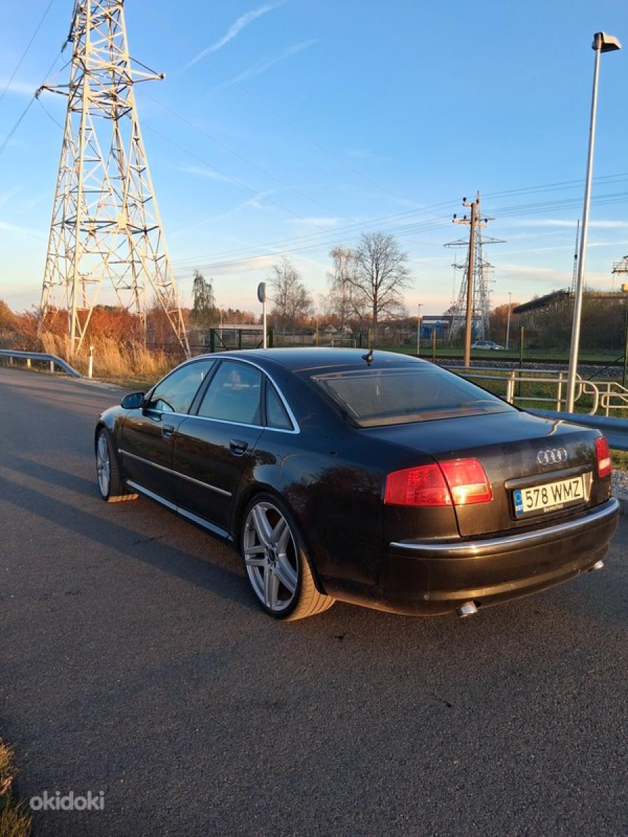 Black Audi A8 2005 in Johvi, with an engine capacity of 3.00 L and mileage of 360 thousand km for 2900 €, photo 16 on AUTOMOTO.COM.LV