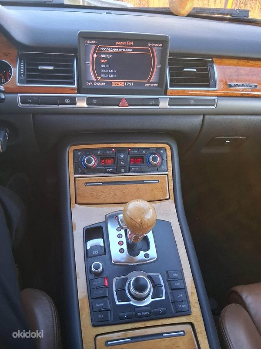 Black Audi A8 2005 in Johvi, with an engine capacity of 3.00 L and mileage of 360 thousand km for 2900 €, photo 19 on AUTOMOTO.COM.LV