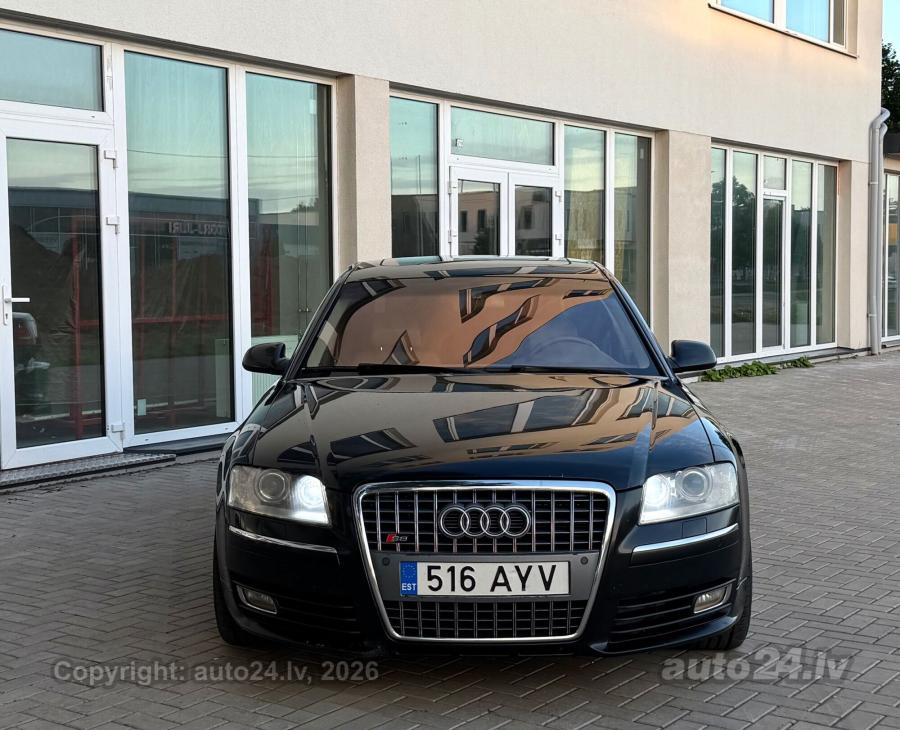 Melns Audi A8 2005 Tartu, ar dzinēja tilpumu 4.10 L un nobraukumu 0 tūkst. km par 3500 €, foto 4 vietnē AUTOMOTO.COM.LV
