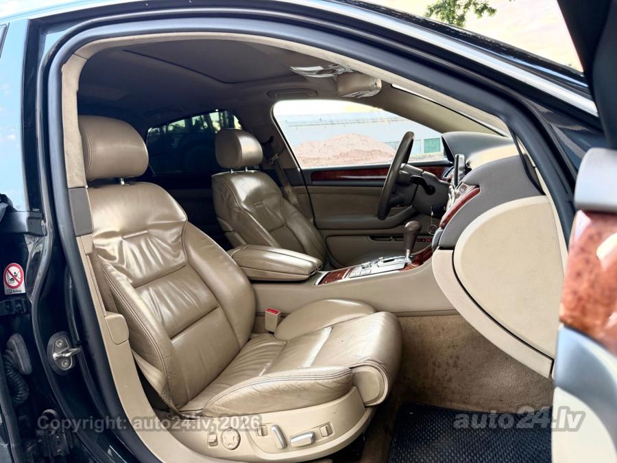 Melns Audi A8 2005 Tartu, ar dzinēja tilpumu 4.10 L un nobraukumu 0 tūkst. km par 3500 €, foto 8 vietnē AUTOMOTO.COM.LV