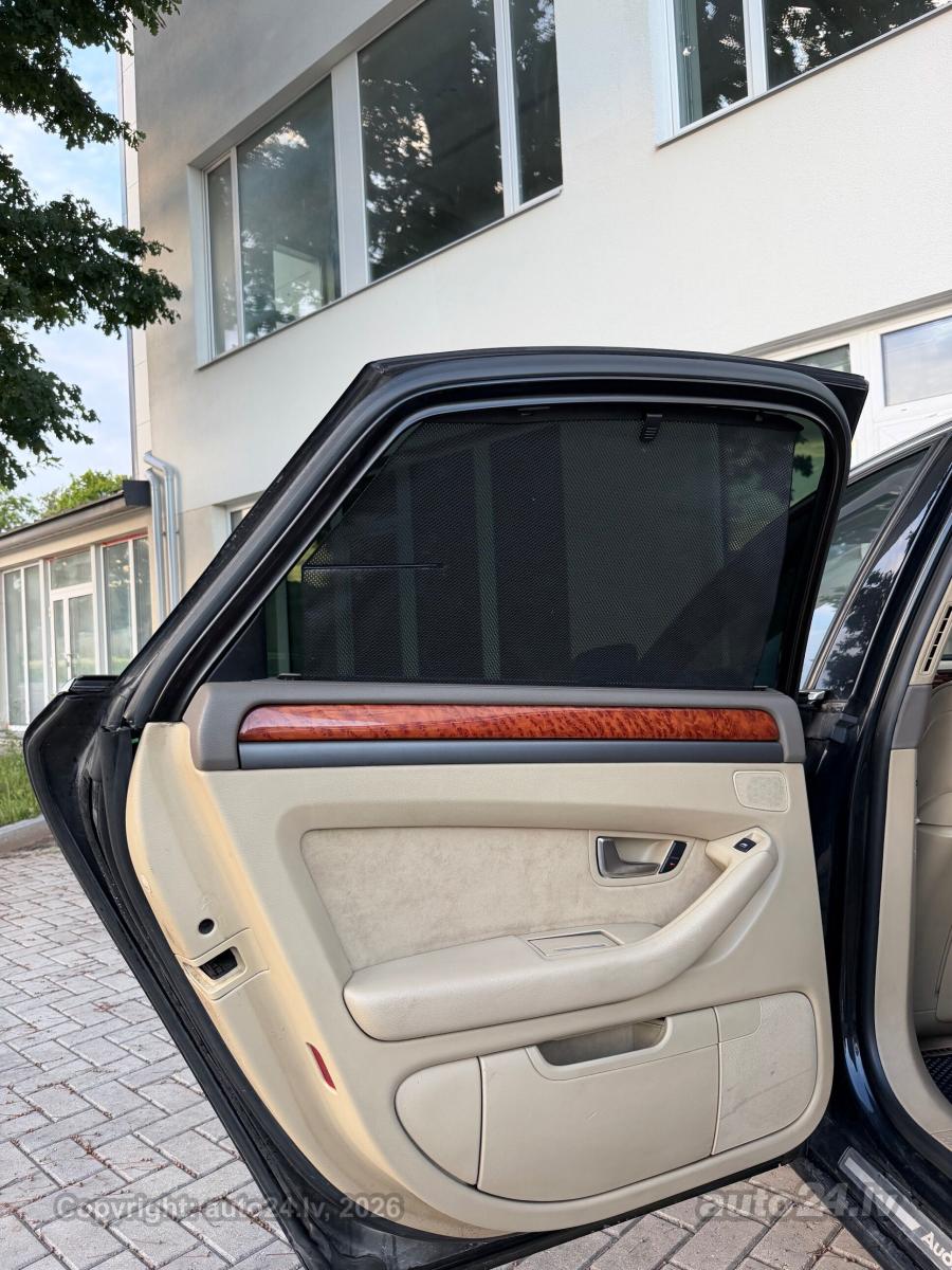 Melns Audi A8 2005 Tartu, ar dzinēja tilpumu 4.10 L un nobraukumu 0 tūkst. km par 3500 €, foto 10 vietnē AUTOMOTO.COM.LV