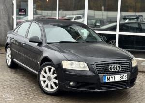 Black Audi A8 2005 in Radviliskis, with an engine capacity of 3.00 L and mileage of 308 thousand km for 4150 €, photo 3 on AUTOMOTO.COM.LV