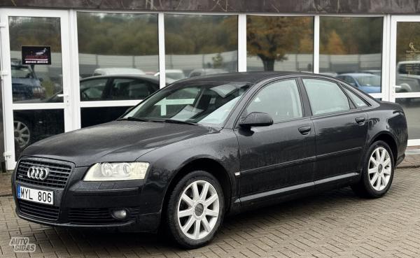 Black Audi A8 2005 in Radviliskis, with an engine capacity of 3.00 L and mileage of 308 thousand km for 4150 €, photo 4 on AUTOMOTO.COM.LV