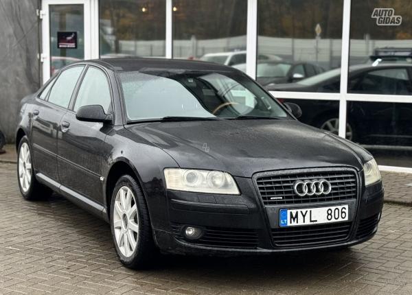 Black Audi A8 2005 in Radviliskis, with an engine capacity of 3.00 L and mileage of 308 thousand km for 4150 €, photo 7 on AUTOMOTO.COM.LV