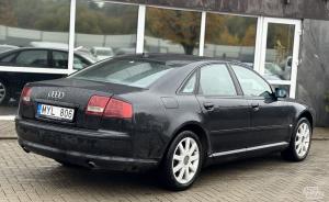 Black Audi A8 2005 in Radviliskis, with an engine capacity of 3.00 L and mileage of 308 thousand km for 4150 €, photo 8 on AUTOMOTO.COM.LV