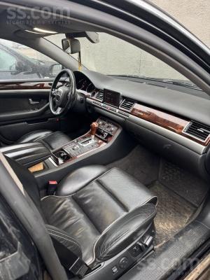 Black Audi A8 2006 in Cesis, with an engine capacity of 4.20 L and mileage of 309 thousand km for 4500 €, photo 3 on AUTOMOTO.COM.LV