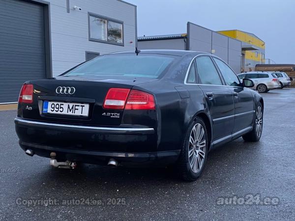 Melns Audi A8 2006 Tartu, ar dzinēja tilpumu 4.20 L un nobraukumu 361 tūkst. km par 5490 €, foto 6 vietnē AUTOMOTO.COM.LV