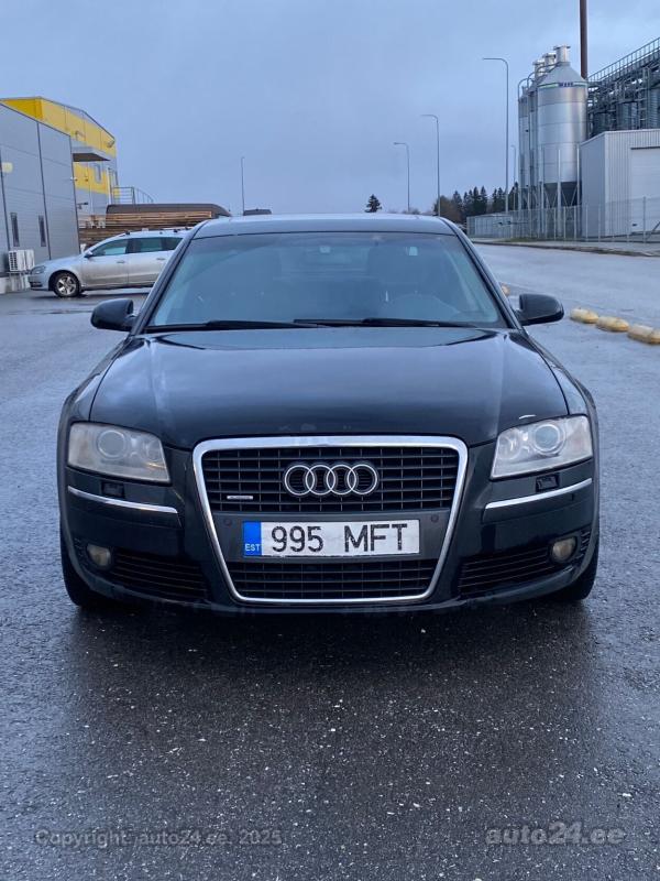 Melns Audi A8 2006 Tartu, ar dzinēja tilpumu 4.20 L un nobraukumu 361 tūkst. km par 5490 €, foto 7 vietnē AUTOMOTO.COM.LV
