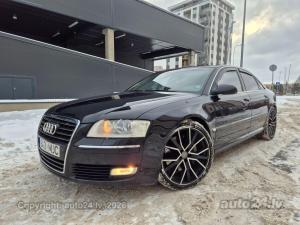 Black Audi A8 2006 in Tallinn, with an engine capacity of 4.10 L and mileage of 360 thousand km for 5990 €, photo 2 on AUTOMOTO.COM.LV