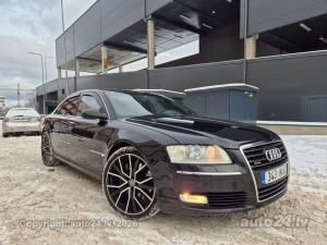 Black Audi A8 2006 in Tallinn, with an engine capacity of 4.10 L and mileage of 360 thousand km for 5990 €, photo 3 on AUTOMOTO.COM.LV